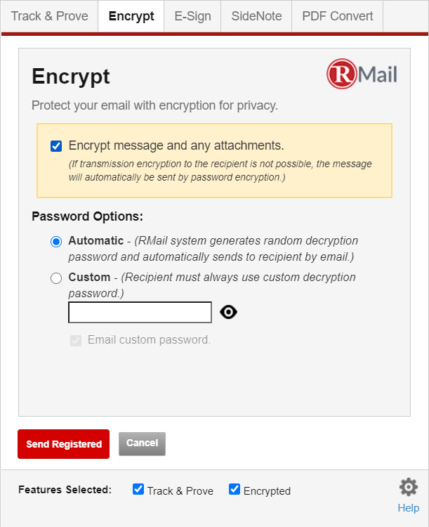 RMail for Gmail | Secure Email Encryption & eSignatures for Gmail