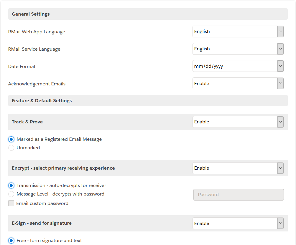 Email Encryption, Registered Email, E-Sign and More, for Salesforce